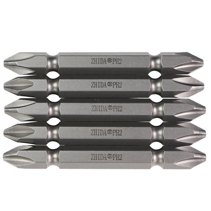 ZHIDA Double ended cross phillips screwdriver bits 2# 2.5 inch long – China High-Quality ...